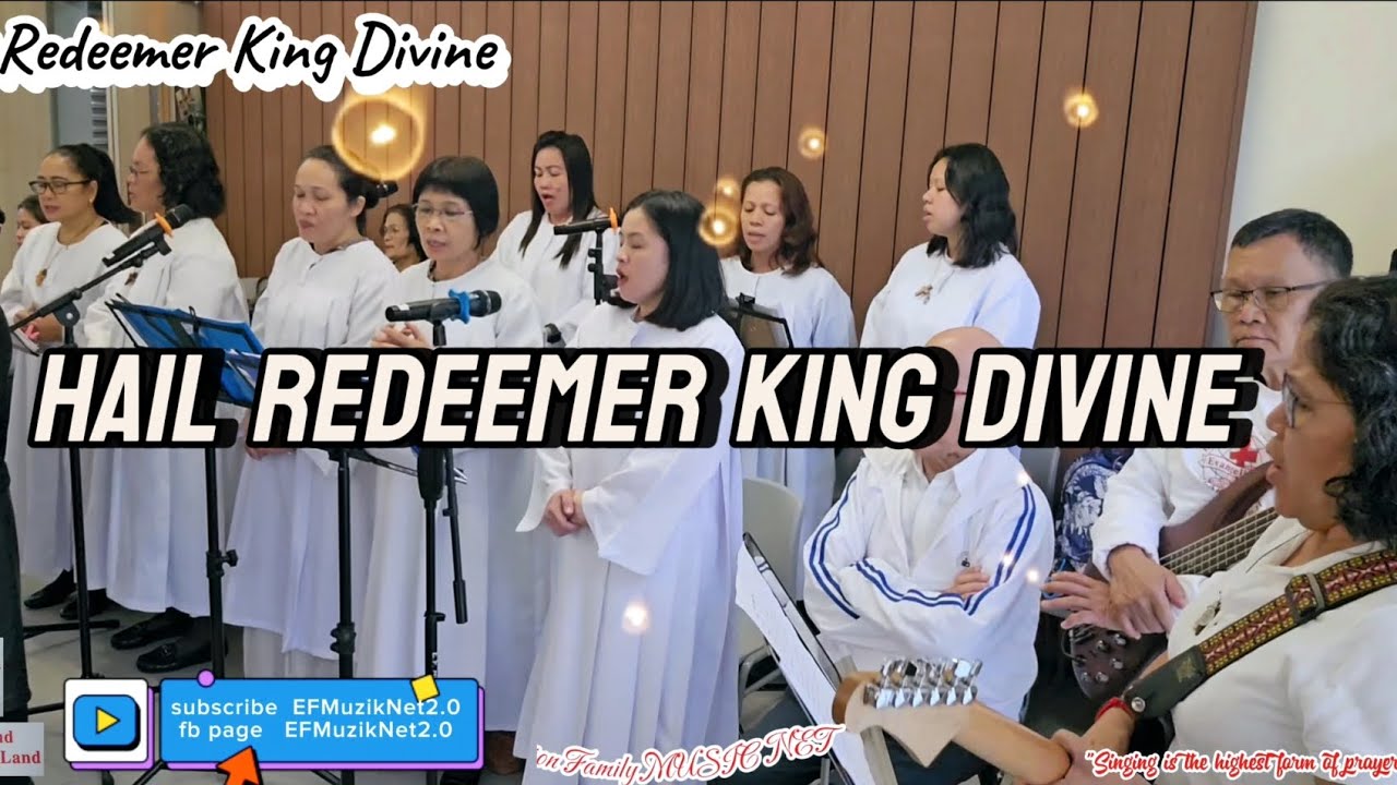Hail, Redeemer King Divine | acapella | @muzikNet2.0 - YouTube