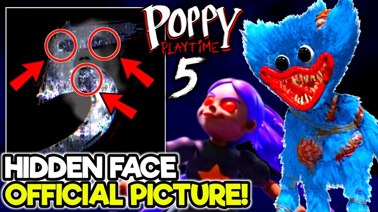 Poppy Playtime Chapter 5 - NEW HIDDEN FACE REVEALED in this OFFICIAL ...