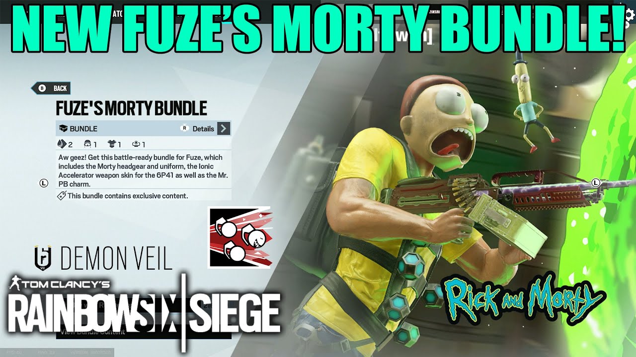 Fuze's Morty Bundle - Rainbow Six Siege - YouTube