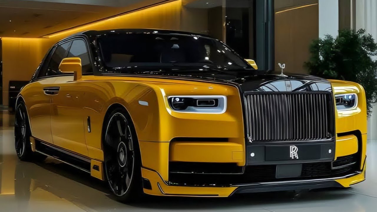 24 Carat Gold Rolls Royce Phantom| A Luxury Masterpiece - YouTube