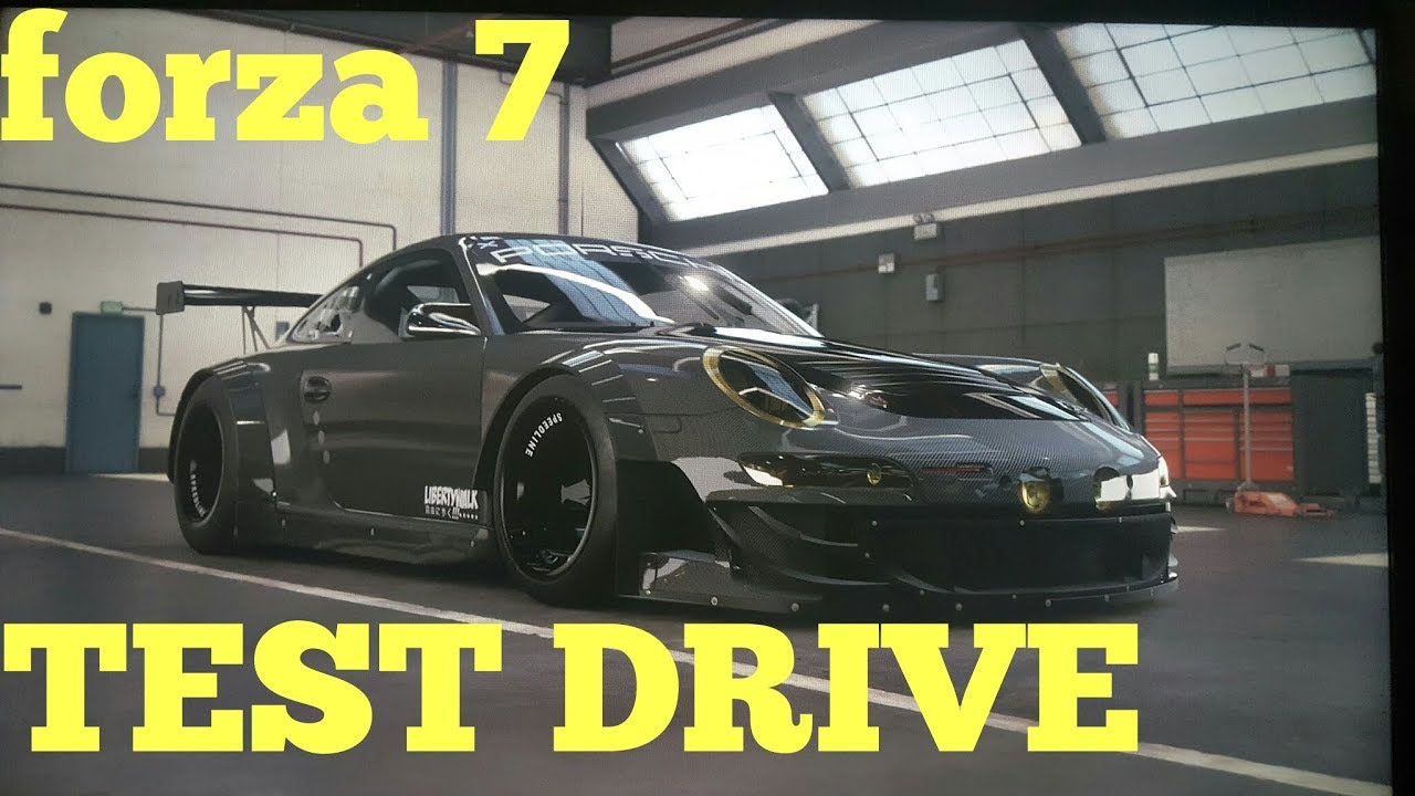 forza 7 TEST DRIVE how to find test drive - YouTube