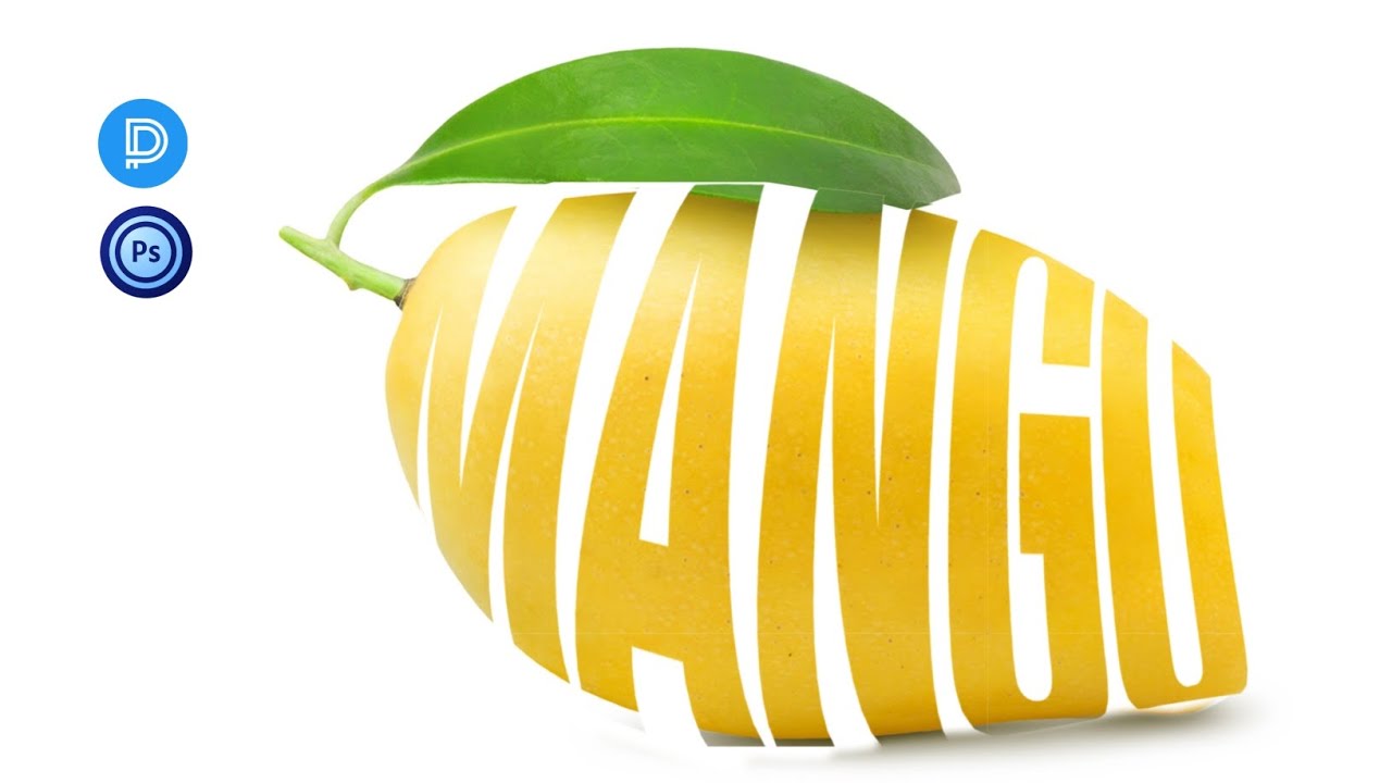 Photo Manipulation Typography (Mango) Pixellab and Ps Touch Tutorial ...