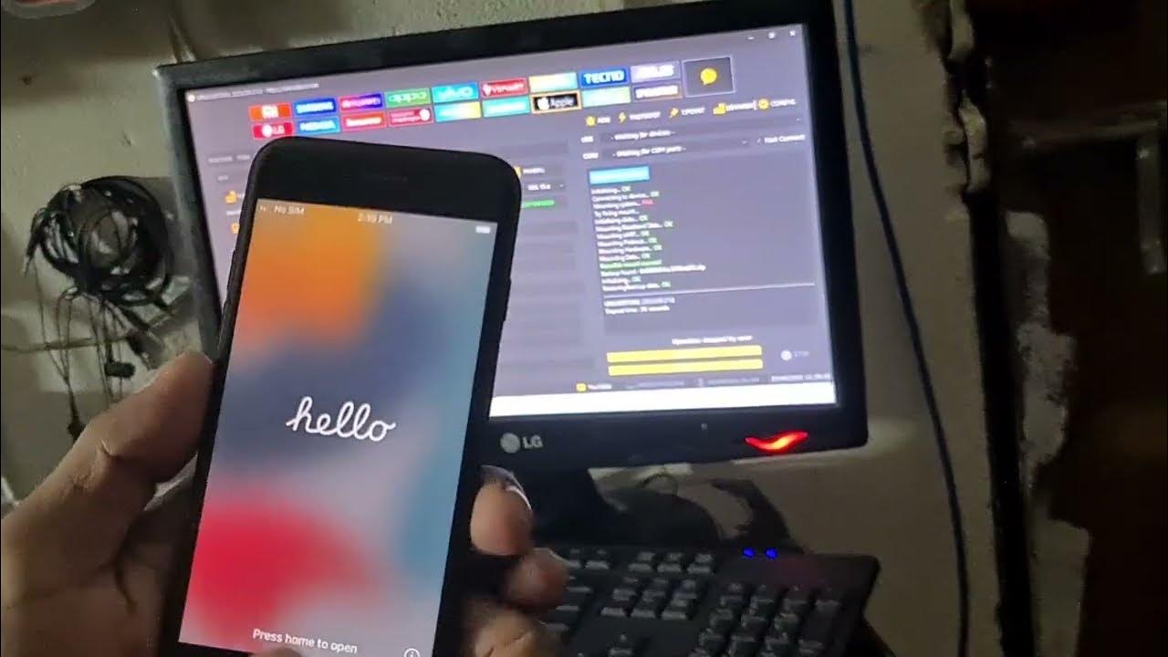 iPhone 7 Passcode/Disable bypass done with sim working 100% by unlocktool. - YouTube