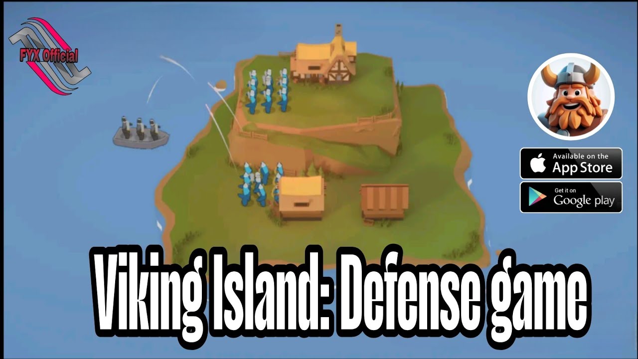 Viking Island: Defense game ( New Game ) Gameplay Android - YouTube