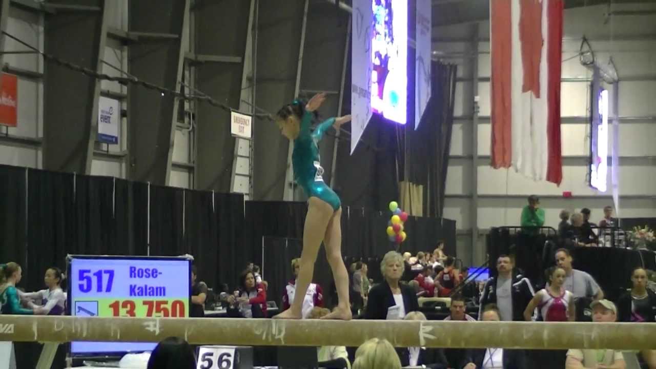Shallon Olsen - Beam - 2012 Canadian Gymnastics Championships - YouTube