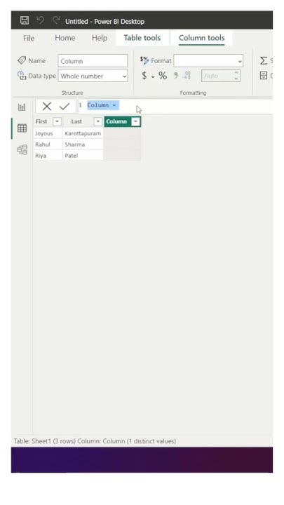Concatenate Function In Powerbi Shorts Viral Dax Function Businessintelligence Shortvideo