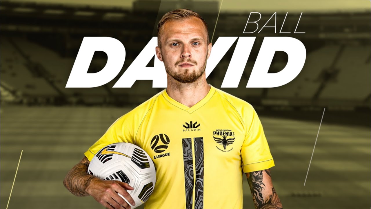 David Ball Wellington Phoenix FC Striker Highlights - YouTube
