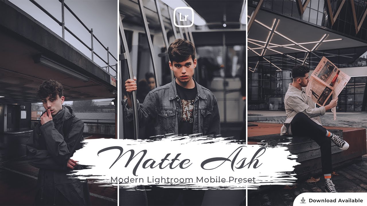 Matte Ash | Lightroom editing | Lightroom Mobile Preset Free DNG - YouTube