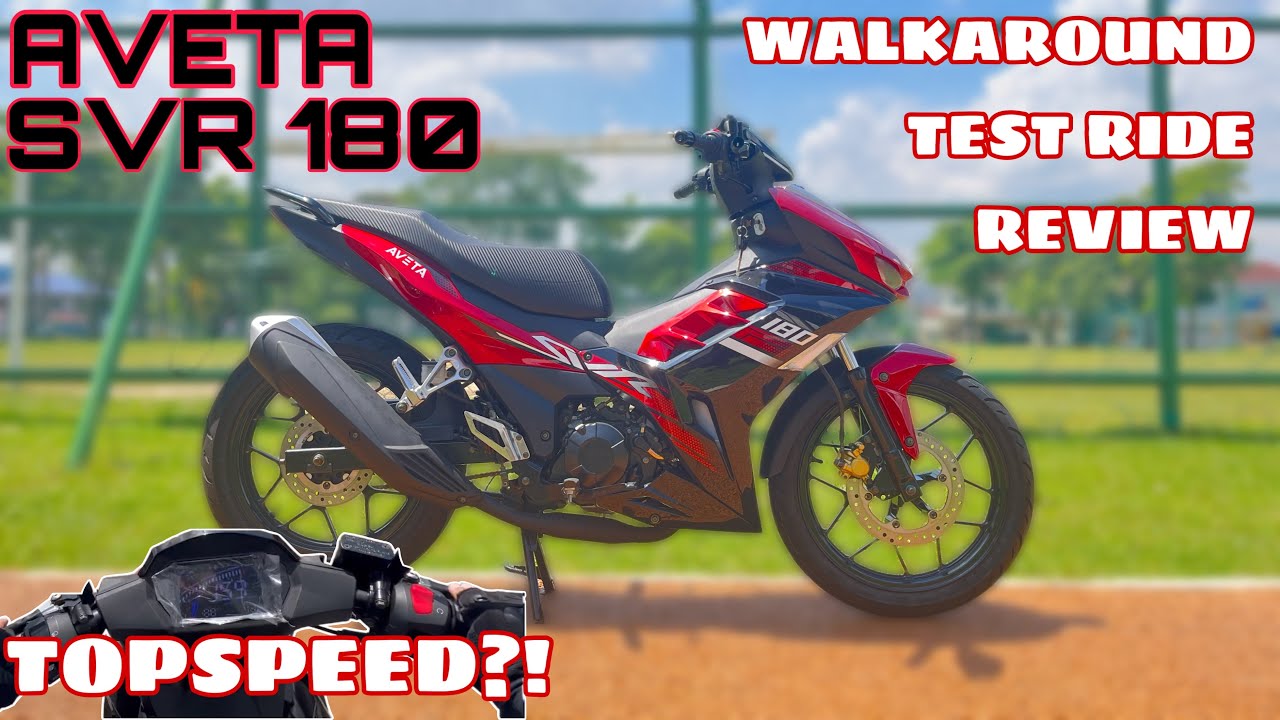 AVETA SVR 180 TOPSPEED ! REVIEW & WALK-AROUND | TOPSPEED BOLEH TAPAU ...