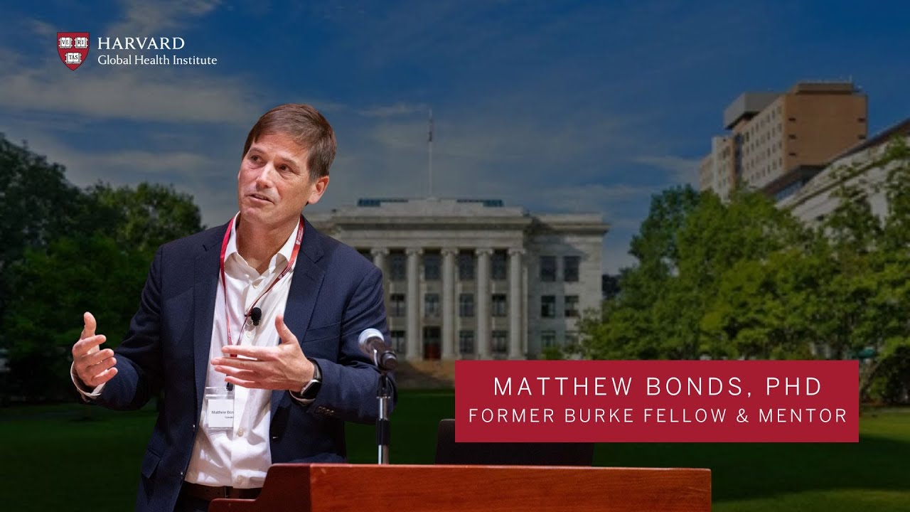 Matt Bonds Shares Lessons and Milestones from the Burke Fellowship ...