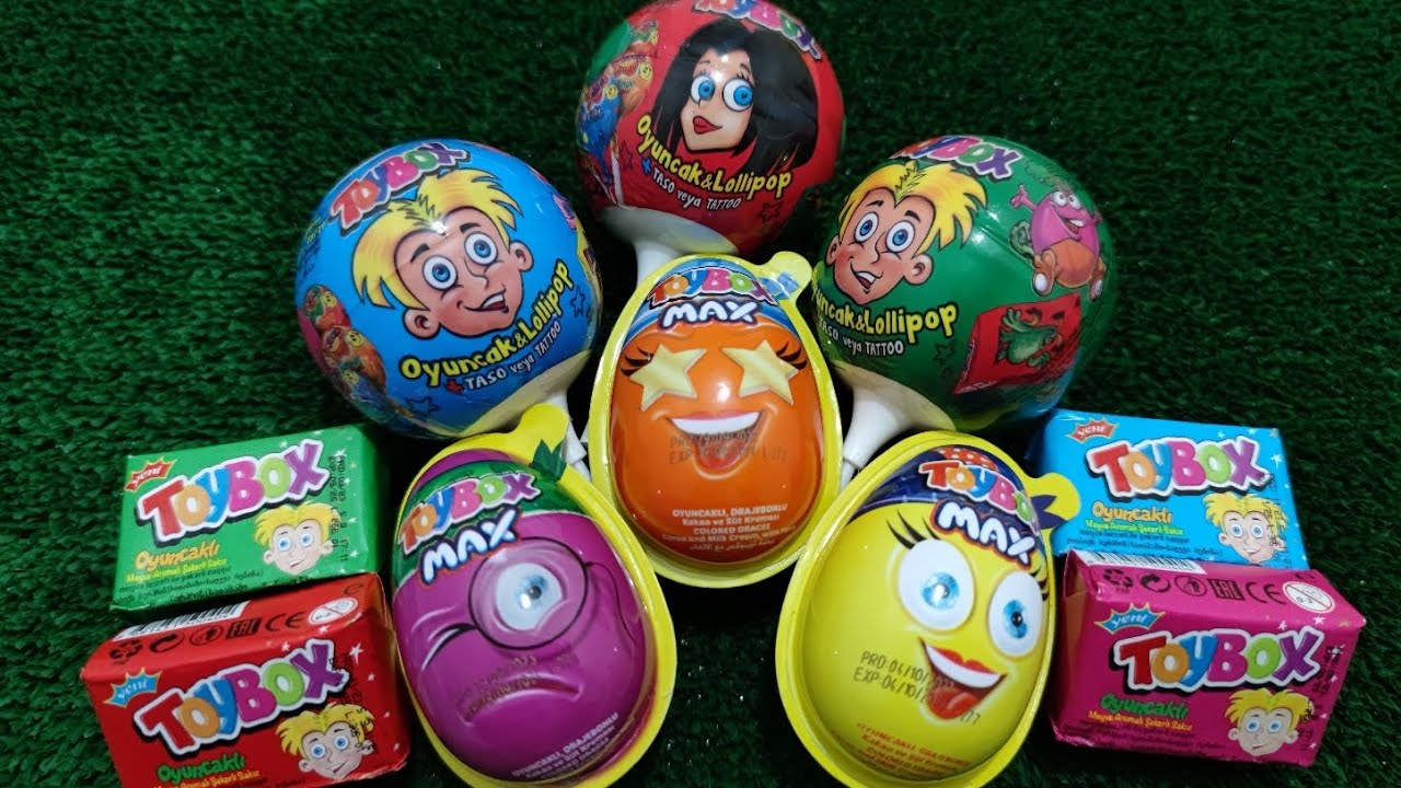 Satisfying and Relaxing Opening Candy ASMR,Toybox, Unpacking Candy ...