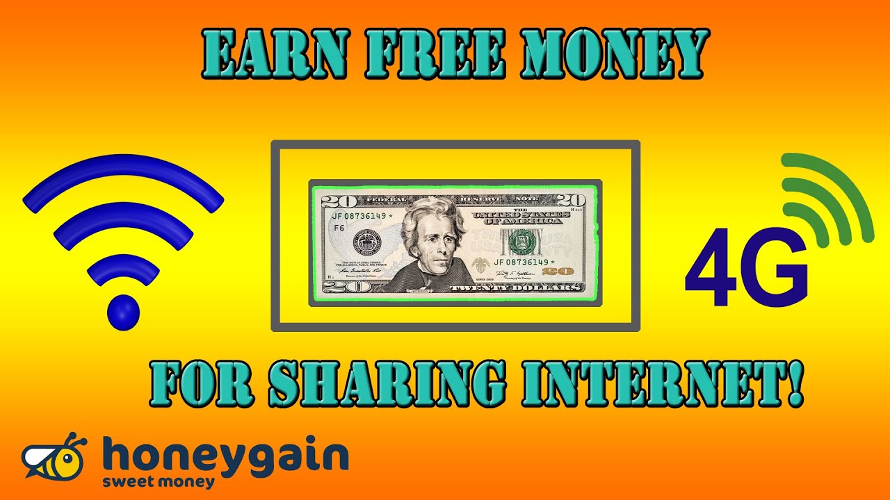 EARN FREE MONEY FOR SHARING YOUR INTERNET - NO CLICKS , NO INVEST ...
