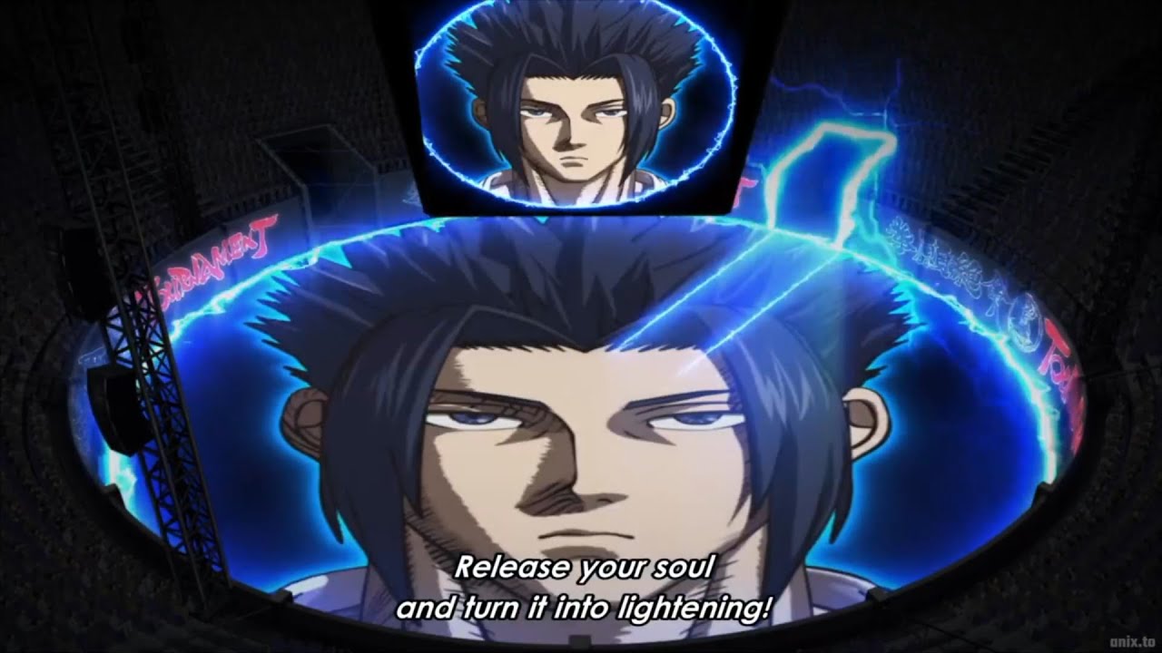 Kengan Ashura | Mikazuchi Rei second entrance - YouTube