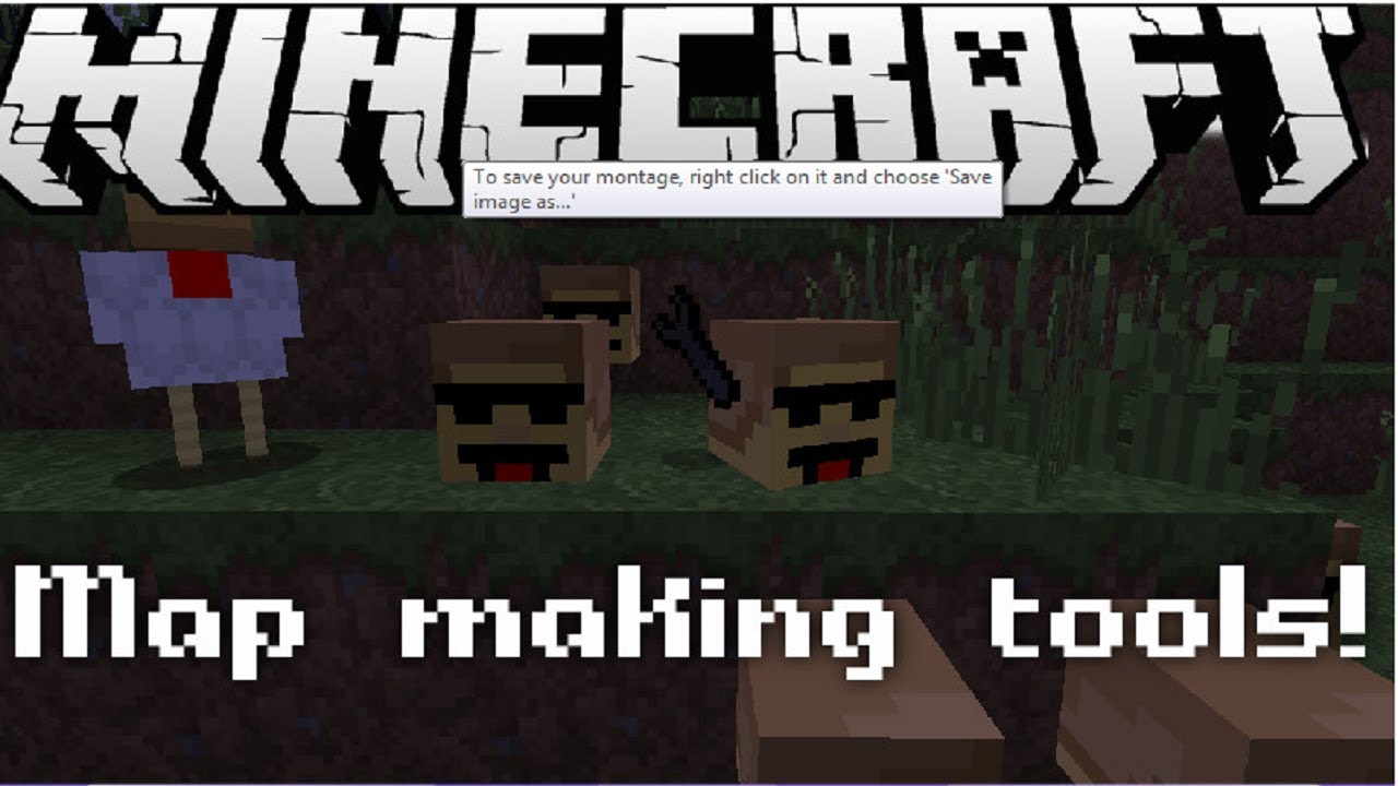 minecraft map making tools mod - YouTube