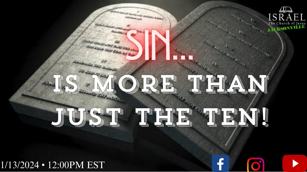 Sin...Is More Than Just The Ten! - YouTube