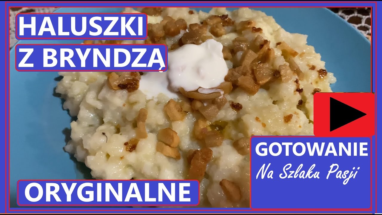 Słowackie Haluszki z Bryndzą od Serolandii #16 Przepis Na Szybko - YouTube