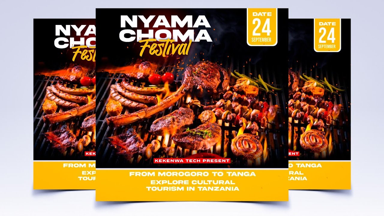 Food Banner Design In Pixellab || Pixellab Tutorial || Jinsi Ya ...