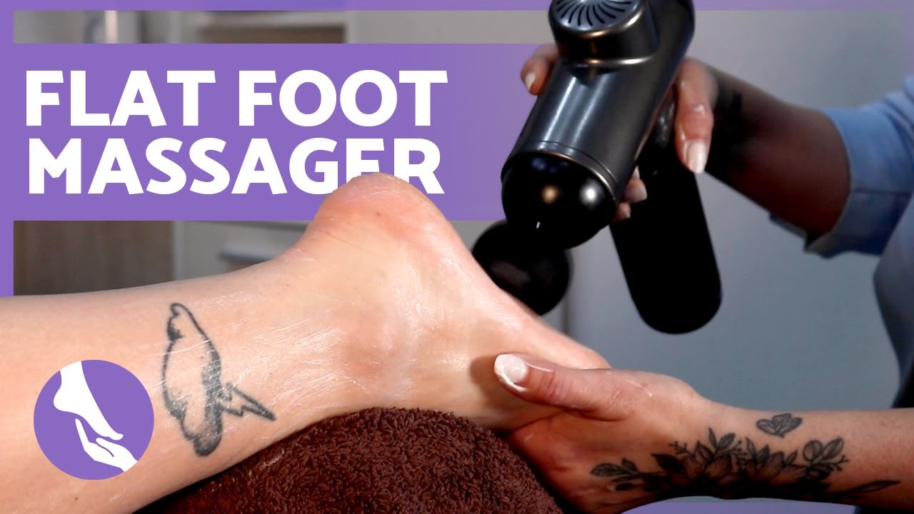FLAT Feet MASSAGE with Foot MASSAGER ⬅️ ️ Flat Foot Massager ASMR - YouTube
