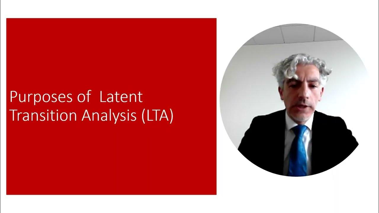 Latent Transition Analysis 1 - YouTube