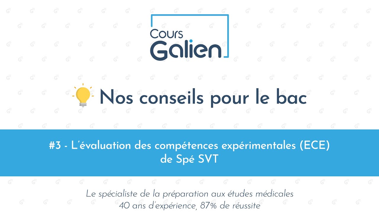 Conseils pour réussir les épreuves de spécialité SVT du Bac 🏆 : Epreuve ...