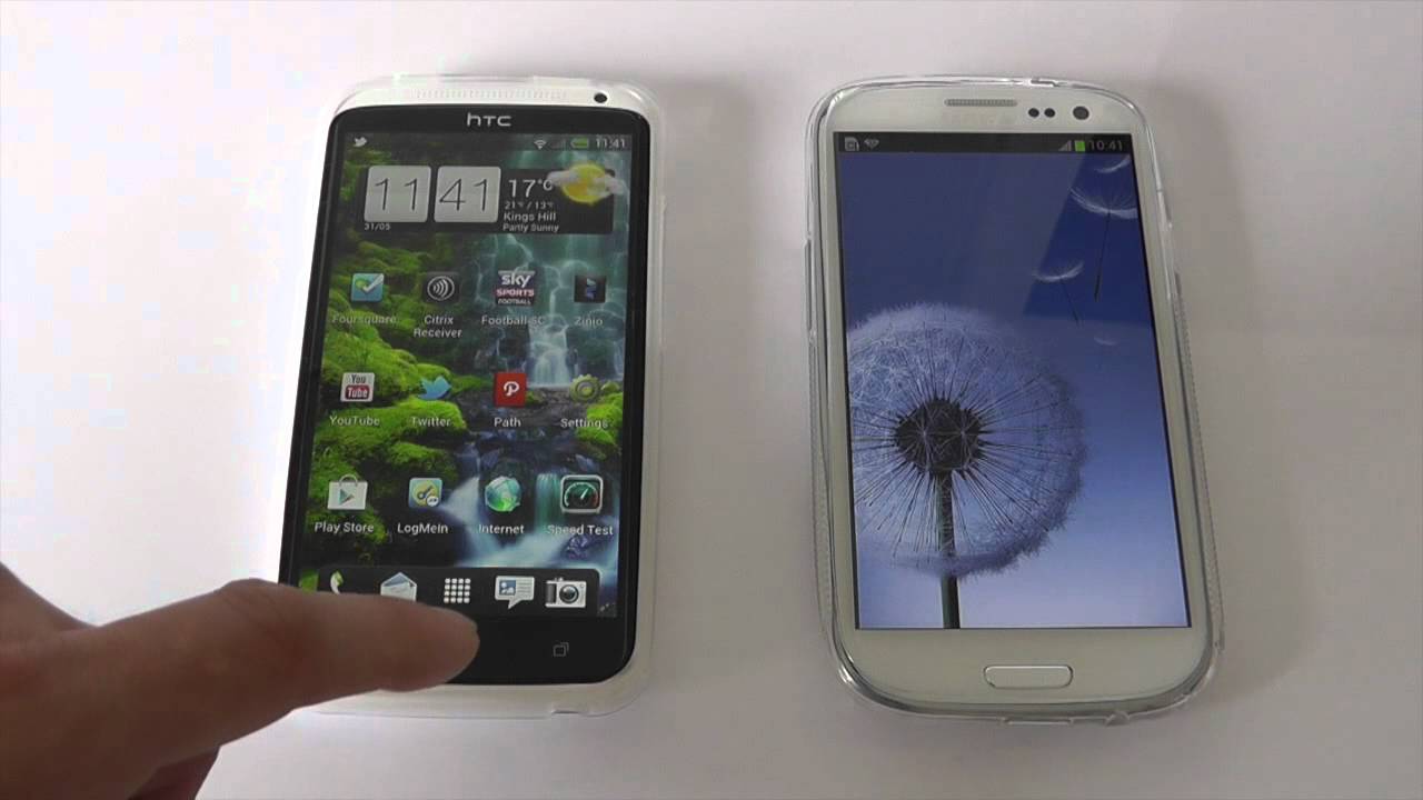 HTC One X VS Galaxy S3 Benchmark Performance Comparison - YouTube