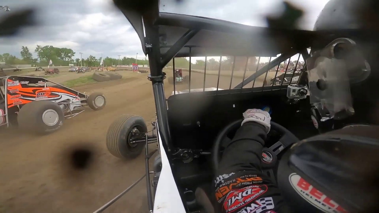 Mario Clouser On Board Grain Valley Heat Race 5/24/2020 - YouTube