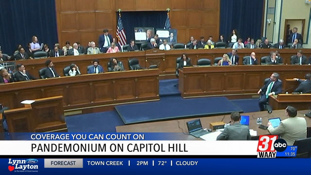 Pandemonium On Capitol Hill - YouTube