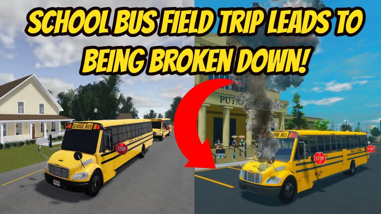 Greenville, Wisc Roblox l Realistic School Bus Field Trip Update ...