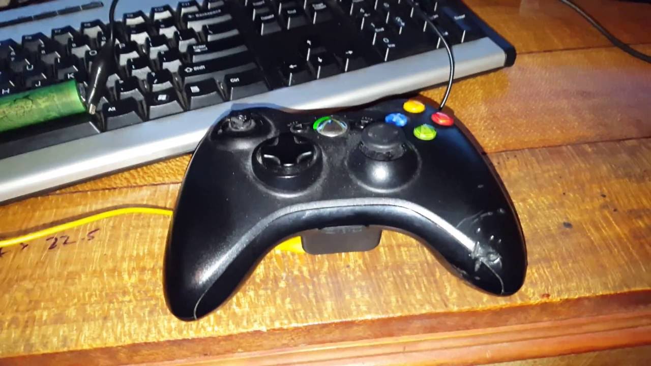 Will a 18650 lii-on cell run a Xbox 360 controler - YouTube
