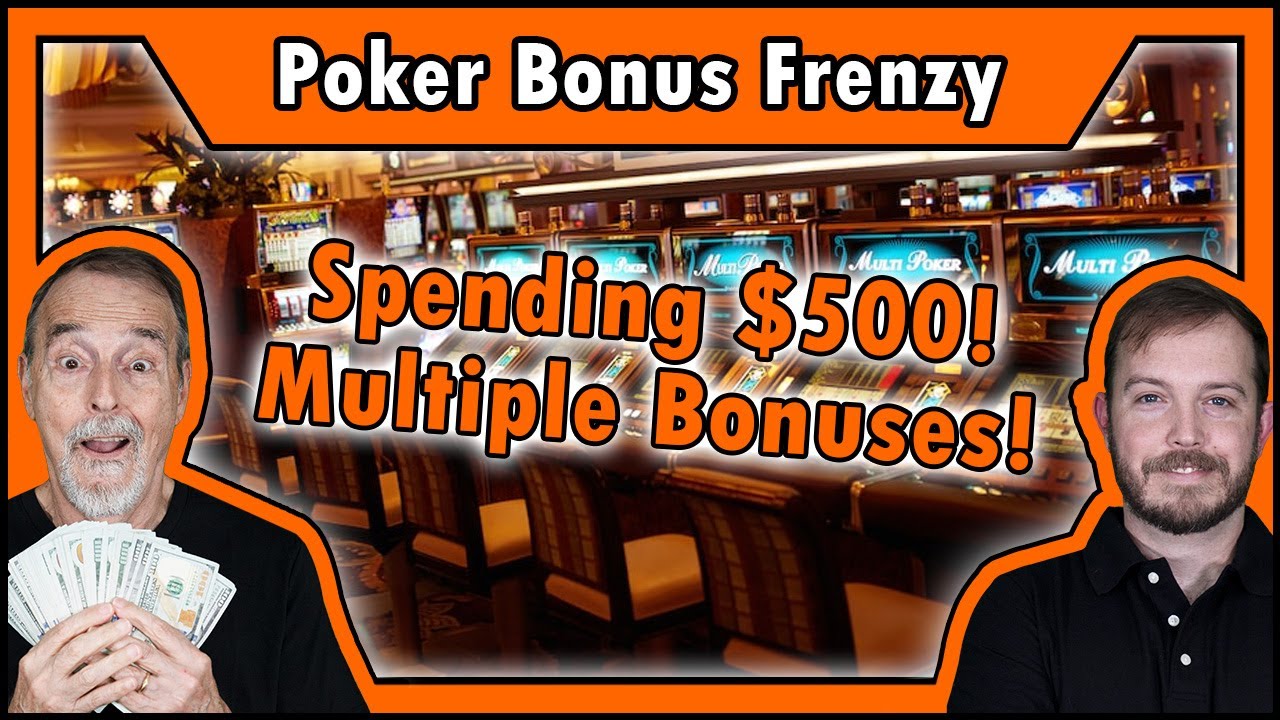 Spending $500 at the Casino = MULTIPLE Video Poker Bonuses! • The ...