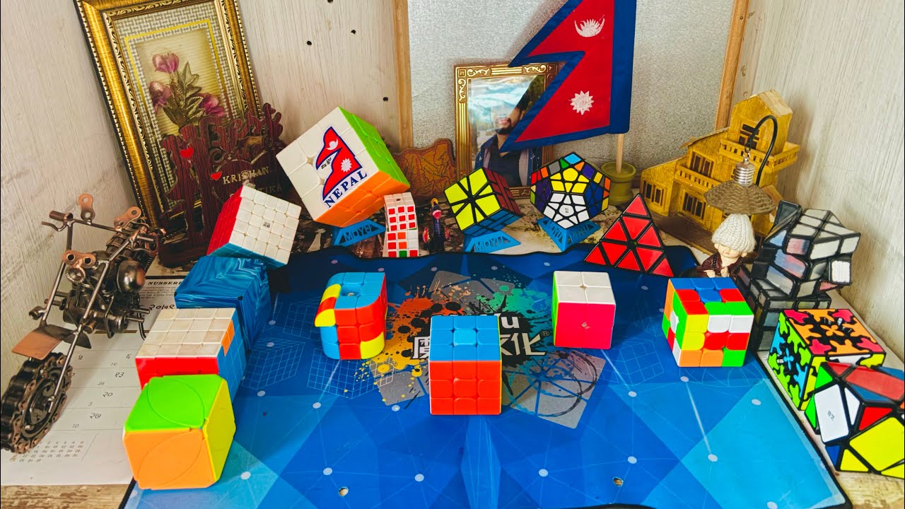 All my 15 cubes solved 👋🙈🙈 Subscribe for solving tutorials ⬆️ # ...