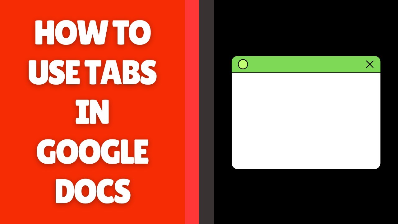 How to Use Tabs in Google Docs | Complete Guide - YouTube