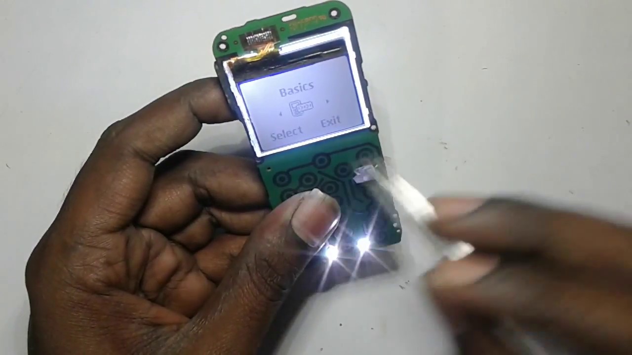 nokia 1202 power key jumper solution - YouTube