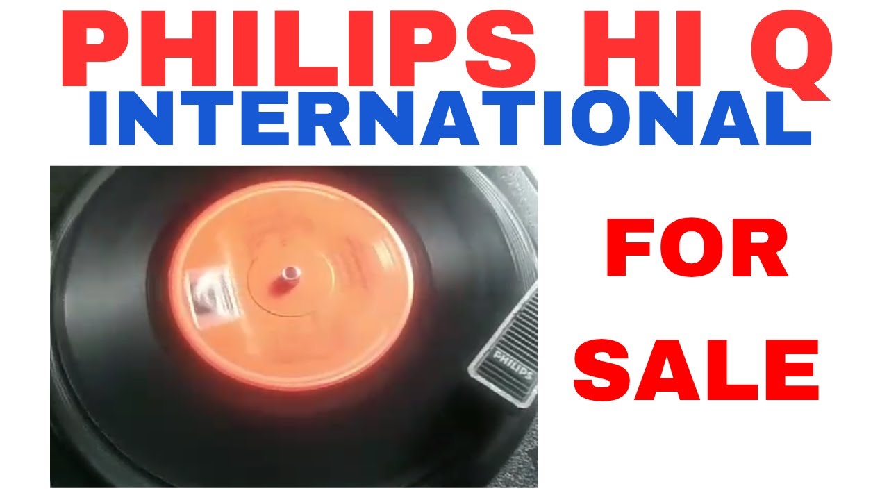 Philips Hi Q international for sale #antique #musiclover #oldmemories ...