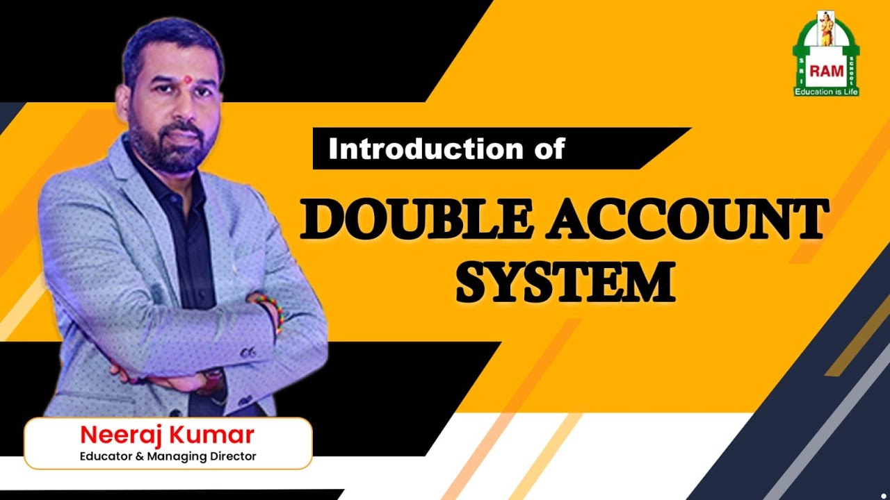 Double Account System LECTURE 3rd | Accounts Wallah - YouTube