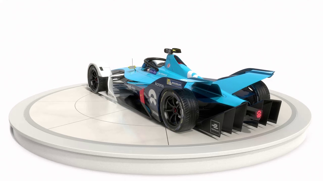 NIO 333 Formula E Team Season 2019 2020 3D model - YouTube