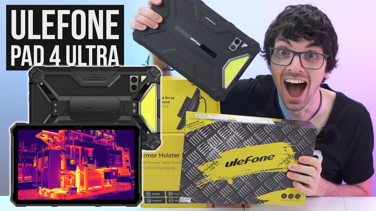 2024's Best Thermal Imaging Tablet! - Ulefone Pad 4 Ultra Review & Test ...
