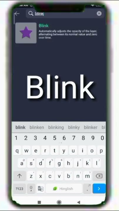 How To Make Blink Effect On Photo's In Alight Motion App ll Alight Motion Tutorial - YouTube