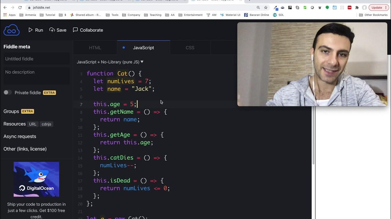 Javascript Վարժություն Closures Youtube