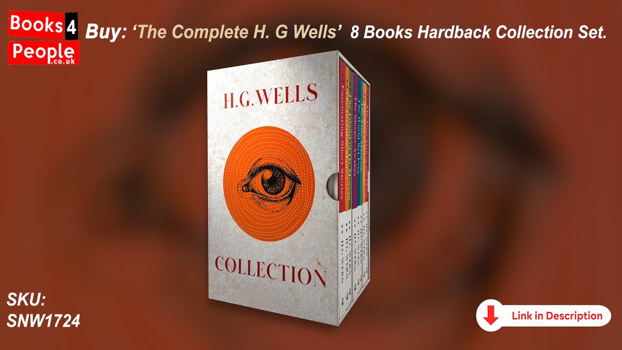 The Complete H. G Wells 8 Books Hardback Collection Set. - YouTube