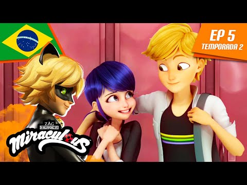 🇧🇷 MIRACULOUS | 🐞 ENCRENQUEIRA 🐾 | Episódio completo ▶️ Temporada 2 Ep 5 | Português BRASIL 🇧🇷