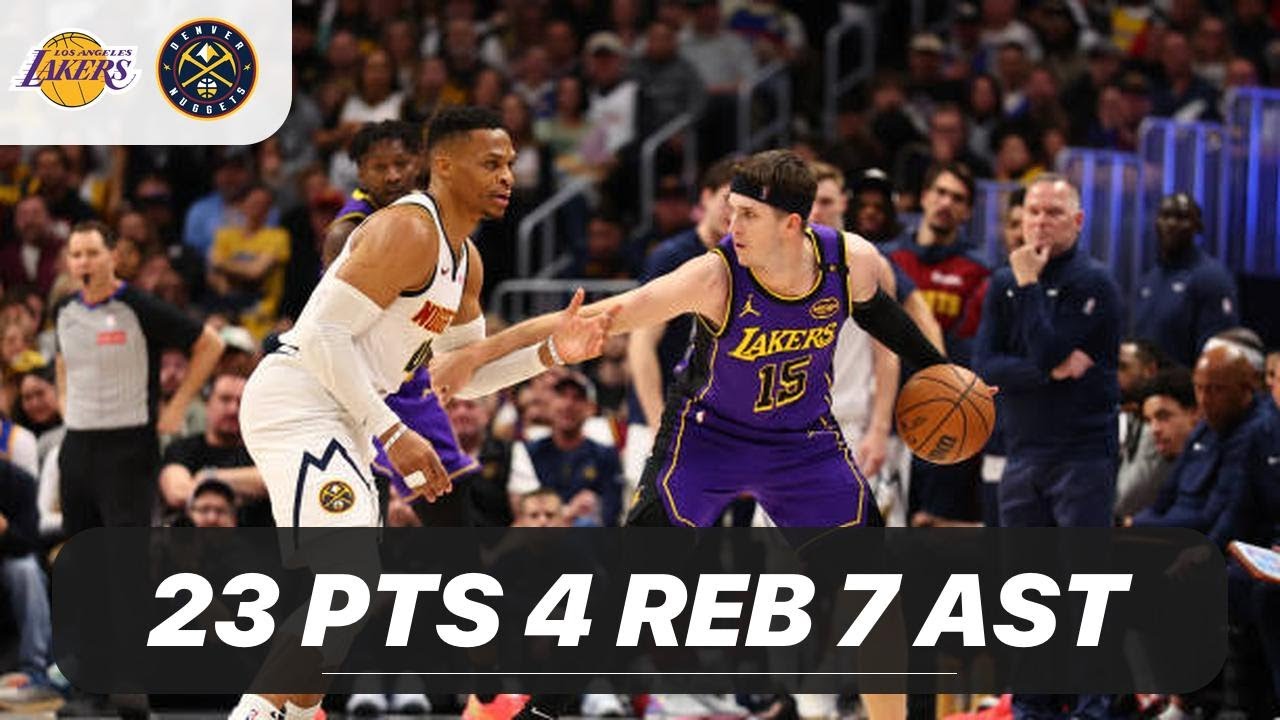 AUSTIN REAVES vs DENVER NUGGETS | 23 PTS - 4 REB - 7 AST - 1 BLK | 02 ...