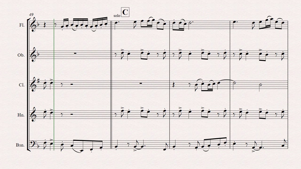 Fest Fanfare - Classical Festive Fanfare - Opener - Wind Quintet - YouTube