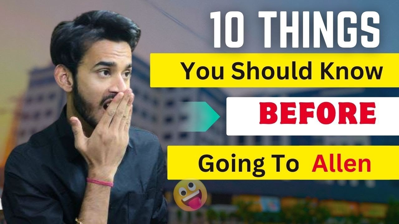 10 Things Everyone Wants To Know Before Joining Allen ☑️ #allen - YouTube