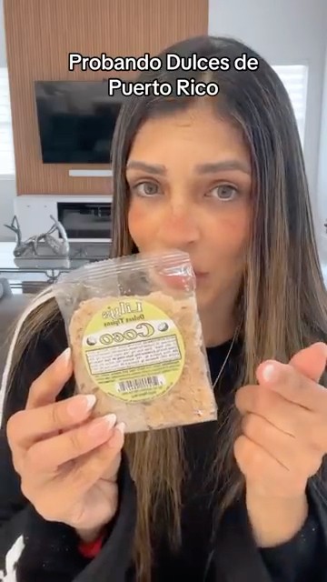 Probando Dulces de Puerto Rico Dulce de Coco Puertorriqueño - YouTube