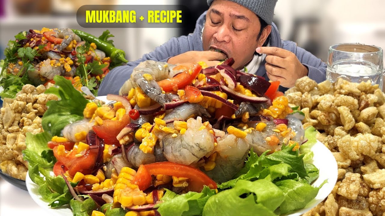 KINILAW NA SUGPO MANAMIS-NAMIS, MAASIM AT MAANGHANG! HOMEMADE CHICHARON ...