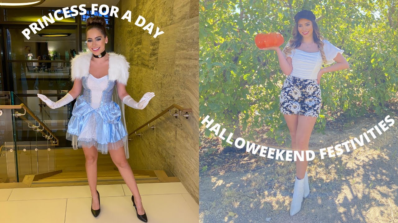 Being A Disney Princess | Halloweekend (Vlog #5) - YouTube