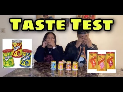 YOGURT TASTE TEST !! (Starburst & Gushers) - YouTube