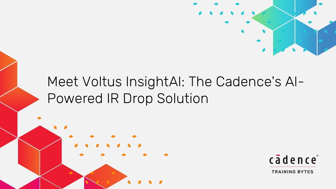 Voltus Insight AI: Cadence’s Generative AI Solution for IR Drop Fixes ...