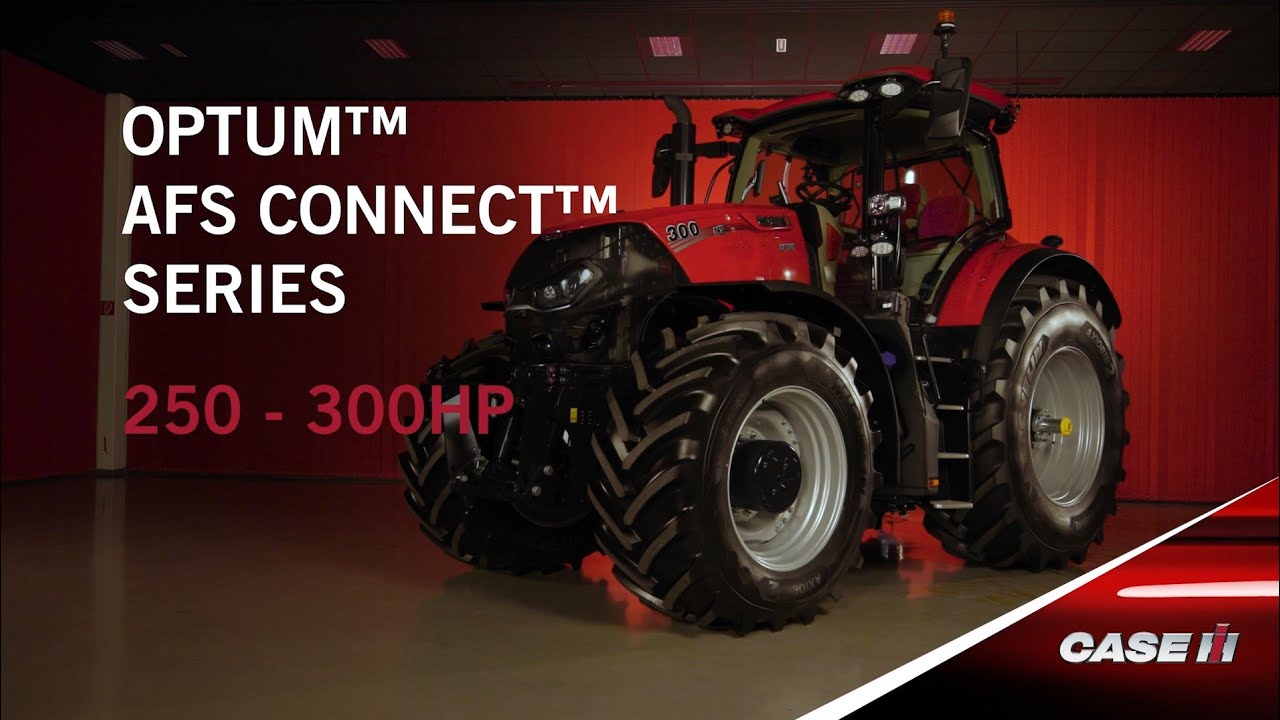 INTRODUCTION DU NOUVEAU CASE IH OPTUM™ 300 CVXDrive - YouTube